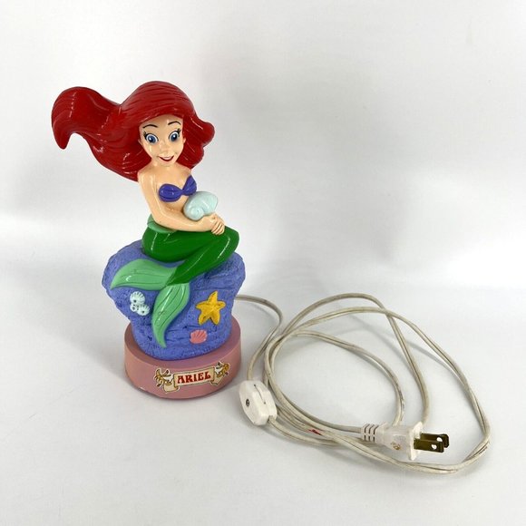 Disney | Accents | Vintage 9s The Little Mermaid Night Light Lamp ...